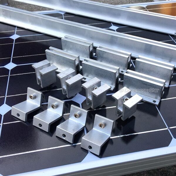 Aluminium solar mounting structure - Sunsfieldsolutions